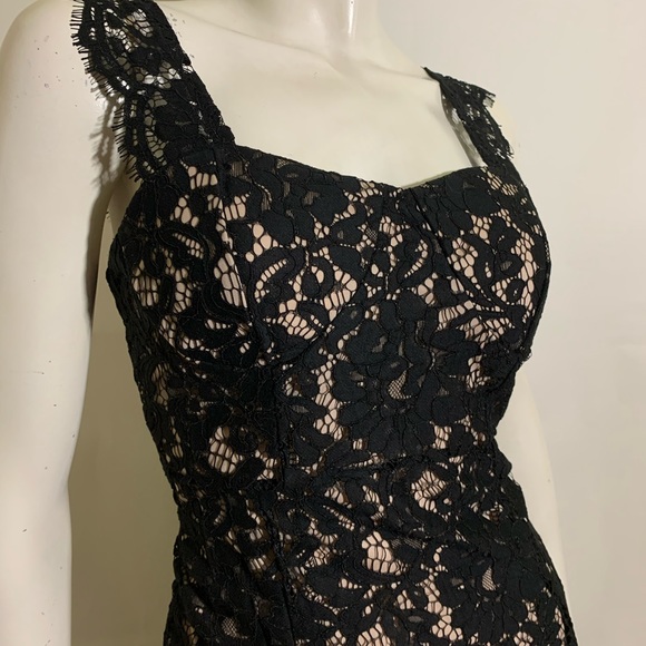 Dresses | Vintage Style Black Lace Cocktail Dress S | Poshmark